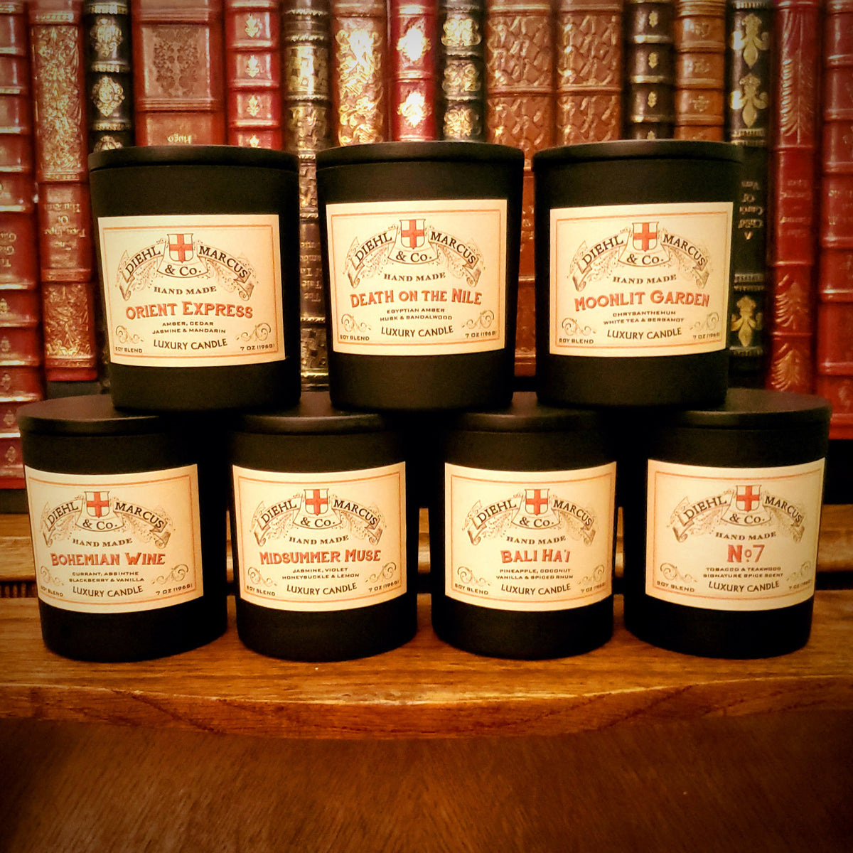 Death on the Nile Luxury Candle – Diehl Marcus & Company